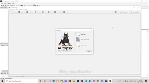 Tutorial Memory Forensik Menggunakan Aplikasi Ftk Imager And Autopsy Youtube