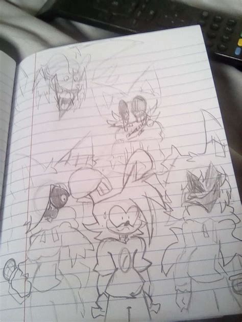 Vs Sonic Exe Cover Arts But My Ocs And Style R Fridaynightfunkin