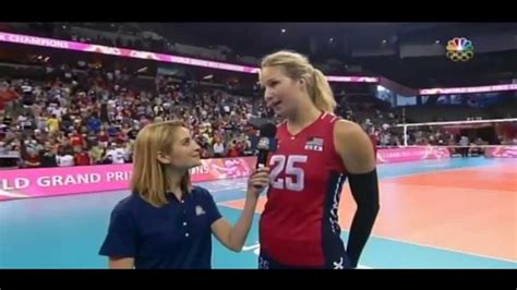 Tall Volleyball Girl Is Usas Fivb World Grand Prix Top Killer Youtube