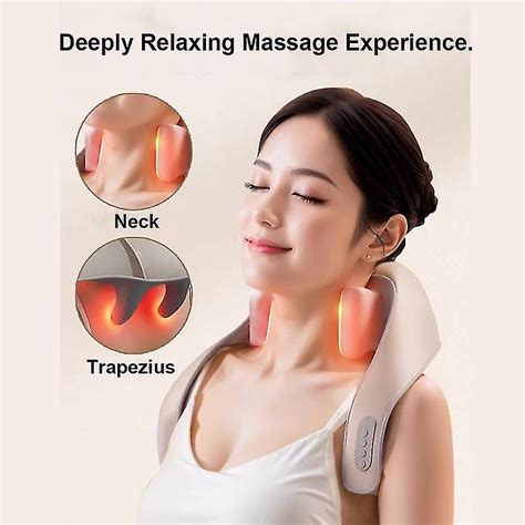 Massageapparater Til Nakke Og Skulder Med Varme Nakke Og Rygmassager