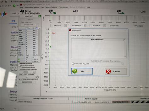 IWR BOOST Have A Problem On HSDC Pro Sensors Forum Sensors TI E E Support Forums