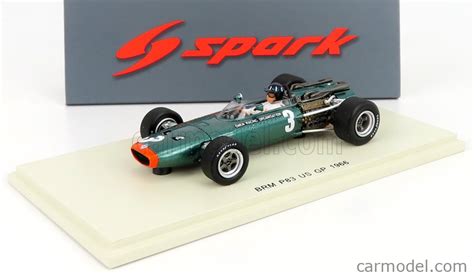 Spark Model S Masstab Brm F P N Usa Gp Graham Hill Green Met