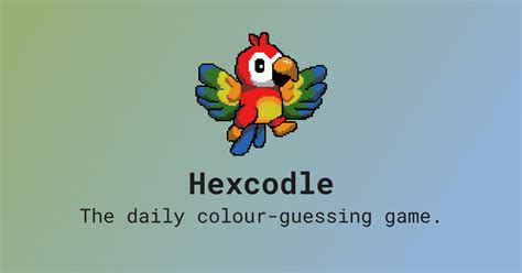 Hexcodle The Daily Hexcode Guessing Game
