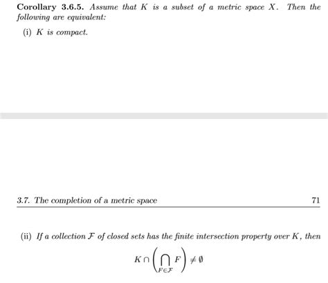solved 2 let kn} be a decreasing sequence i e kn 1 c kn