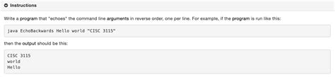 solved instructions write a program that echoes the