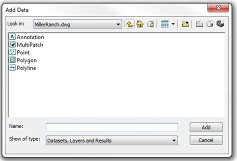 How To Display An Autocad Drawing File In Arcmap