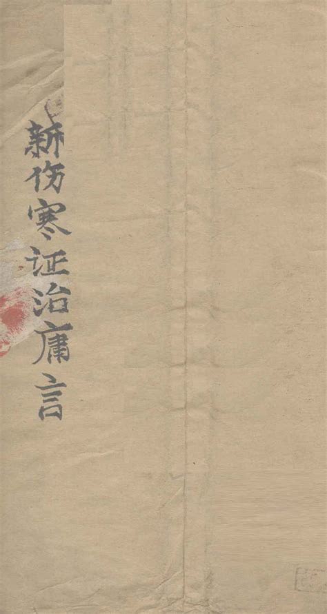 新伤寒证治庸言PDF电子书下载 新叶医学网