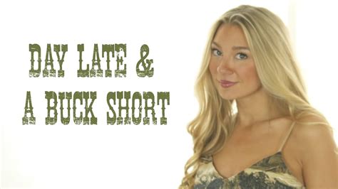Julia Cole Day Late And A Buck Short Official Lyric Video Youtube Music