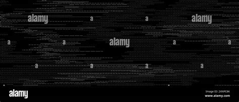 Tv Static Noise Texture Distorted Vhs Video Screen Overlay With Damage
