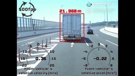 Accurate And Robust Inter Vehicle Distance Estimation With Stereo High Speed Vision Youtube