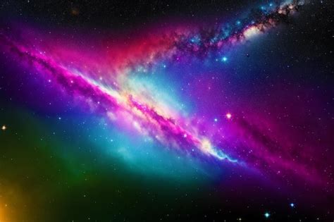 Premium Ai Image Space Background Cosmic Enigma Capturing The