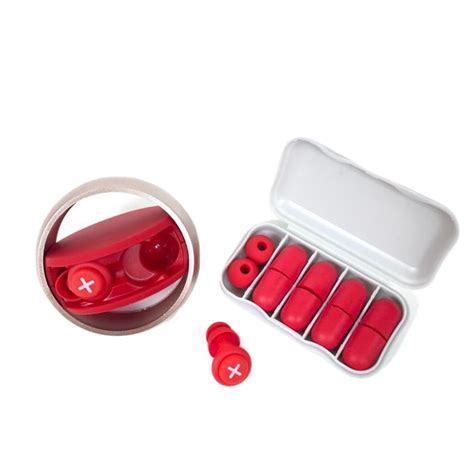 올지 귀마개 수면용 항공 귀마개 레드 소음차단 케이스 끈없는 홈플러스 택배배송
