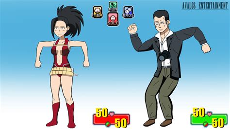 Momo Yaoyorozu And Frank West Superstar Saga Know Your Meme