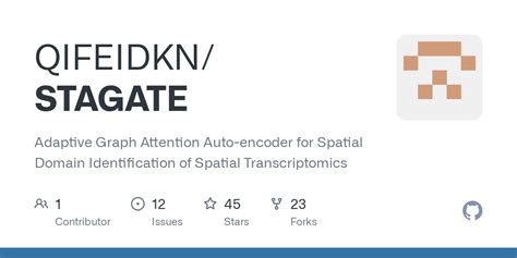 Github Qifeidkn Stagate Adaptive Graph Attention Auto Encoder For