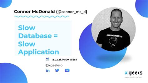 Slow Database Slow Application Youtube