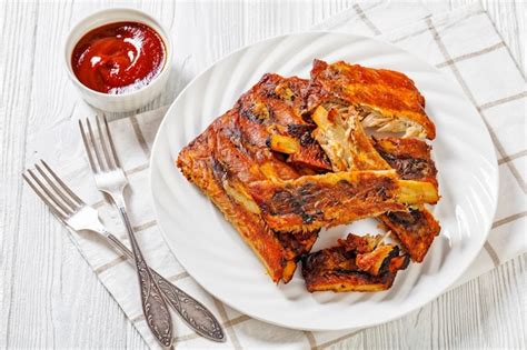 Premium Photo Fall Off The Bone Oven Baked Ribs