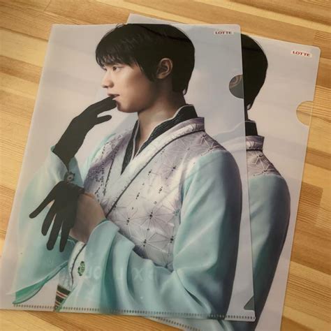 羽生結弦 クリアファイル メルカリ