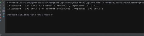 Python Socket How To Convert Ipv Address Codeloop