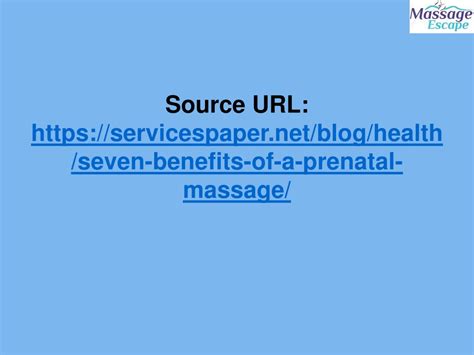 Ppt Seven Benefits Of A Prenatal Massage Powerpoint Presentation
