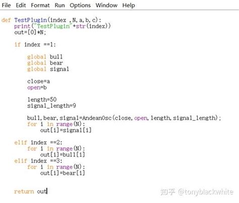 Python编写通达信指标：安第斯牛熊指标 知乎