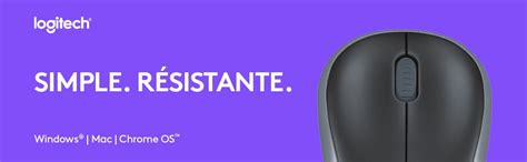 Logitech M175 Souris optique sans fil 2.4 GHz Noir : Amazon.fr ...
