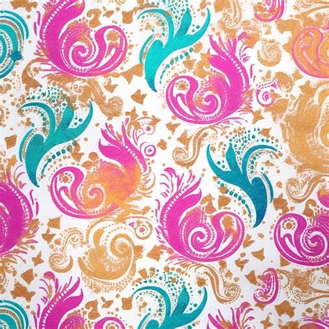 Premium Ai Image Indian Pattern Background