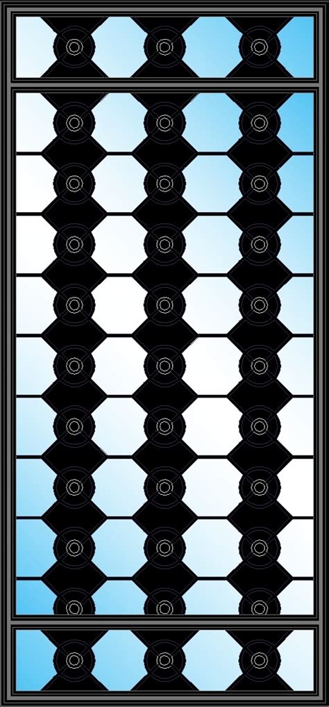 Stained Glass Dwg Detail For Autocad • Designs Cad