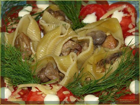 Рожки фаршированные рецепт: Фаршированные большие макароны с фаршем в ...