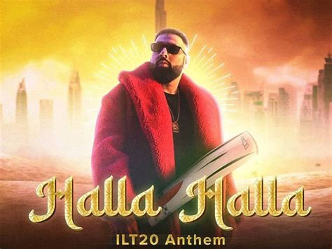 International League T20 Launches Official Anthem ‘halla Halla By