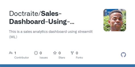 Github Doctraitesales Dashboard Using Streamlit This Is A Sales