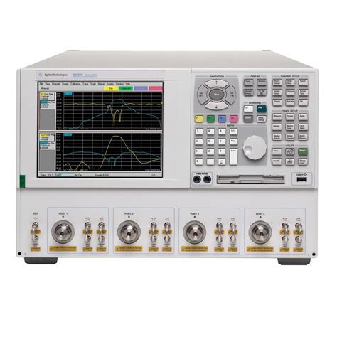 Agilent N5230a 20ghz 4port Vector Network Analyzer W Opts 010 014 245