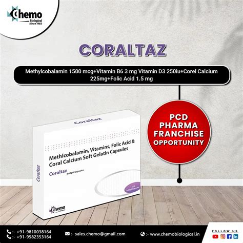 Coral Calcium Methylcobalamine Vitamin B Vitamin D Folic Acid Softgel Capsules At Box