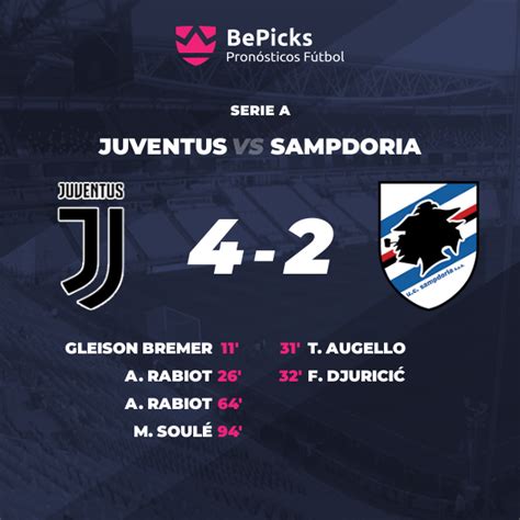 Juventus Vs Sampdoria Pronósticos Cuotas Previa Y Predicciones