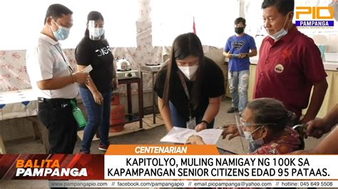 Ulat Ni Jasmine Jaso Biyaya Para Sa Mga Nakakatanda Isa Sa Mga