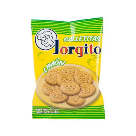 Galletitas Jorgito Limón 240gr Vea