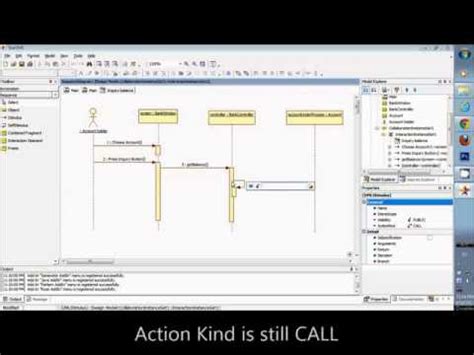 Star UML Sequence Diagram Design Model With Documents In Description YouTube
