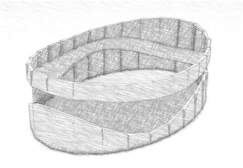 example of exterior design process with the template