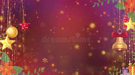 Collection Of Exploding Christmas Objects New Year Festival With The