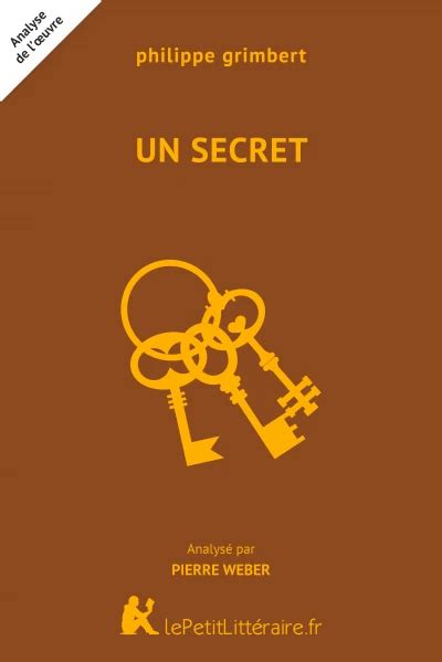 Un Secret Philippe Grimbert Analyse Du Livre