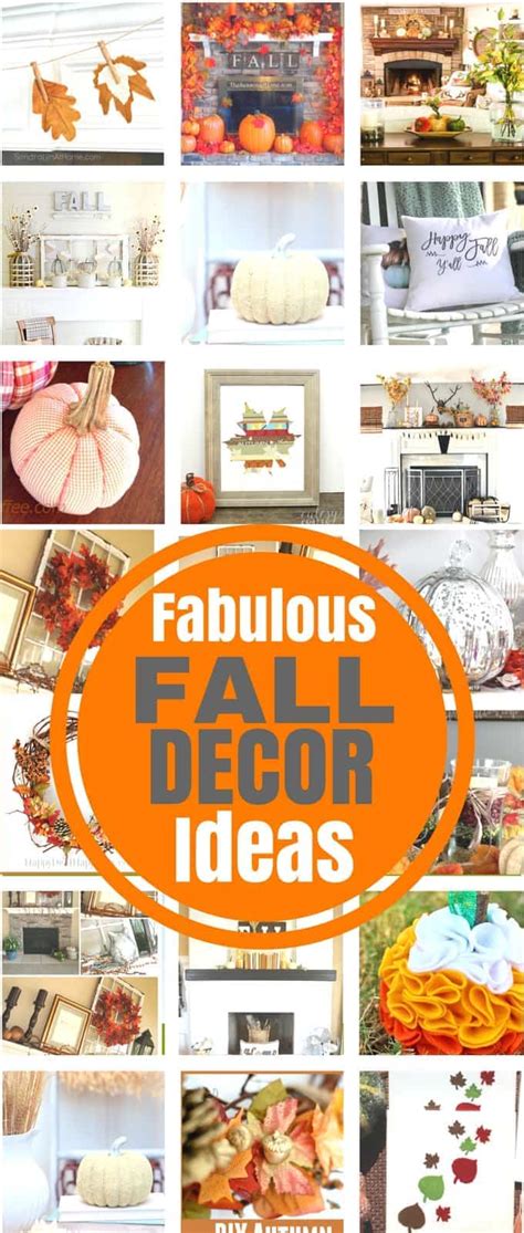 20 Creative Fall Decorating Ideas Youll Love Noshtastic