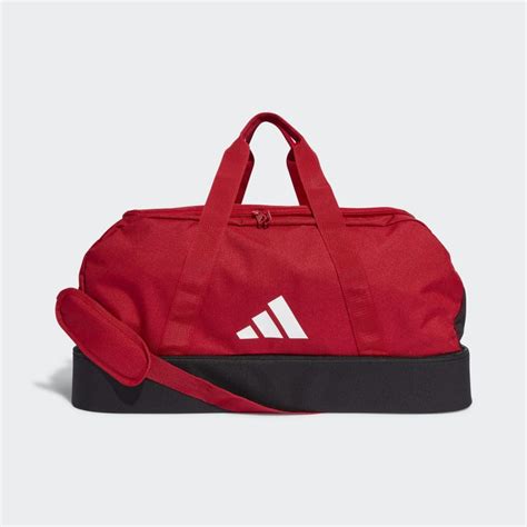 Tiro League Duffel Bag Medium Red Storage Adidas Uk