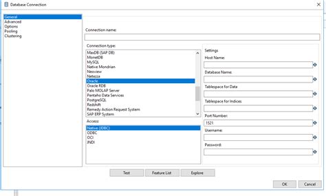 How To Connect Pentaho Data Integration With Oracle And Tns Stack
