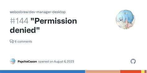 Permission Denied Issue Webosbrew Dev Manager Desktop GitHub