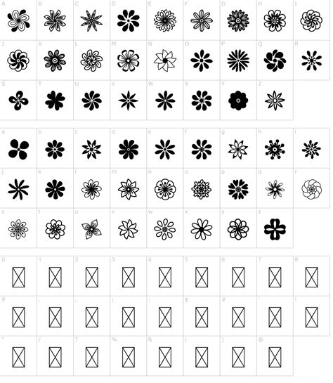 Flowery Font Download