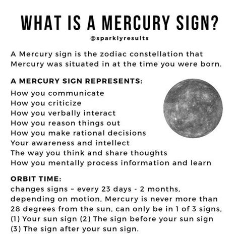 What Is A Mercury Sign Artofit