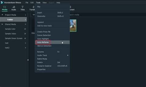 Auto Reframewondershare Filmora Guide