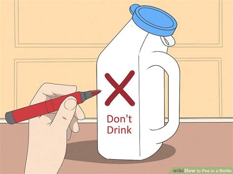 9 Ways To Pee In A Bottle Wikihow