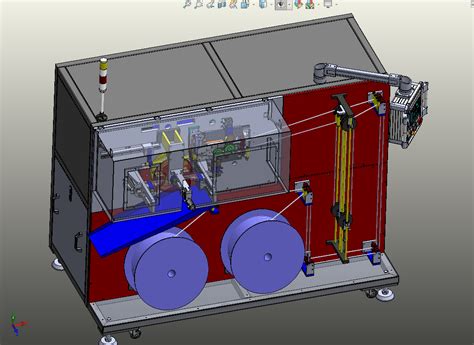 【工程机械】自动导管绕管焊接机3d数模图纸 solidworks设计 solidworks 焊接 仿真秀干货文章