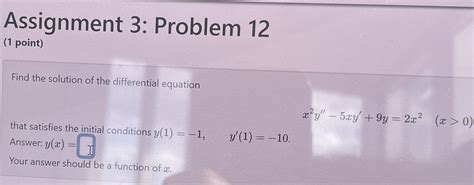 Solved Assignment 3 Problem 121 ﻿pointfind The Solution