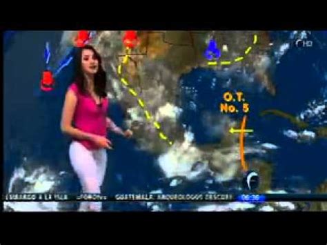 El Clima Con Gloria De Valdes Hoy Mismo 19 07 2012 YouTube
